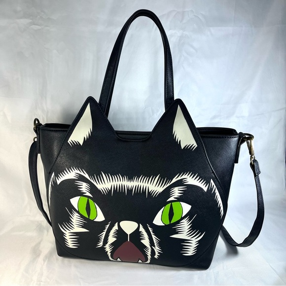 Loungefly | Bags | Loungefly Disney Hocus Pocus Binx Purse Tote ...
